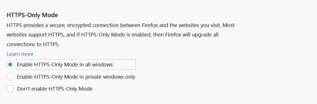Mozilla Firefox implementa el modo de Solo HTTPS - pXTECHeXpert